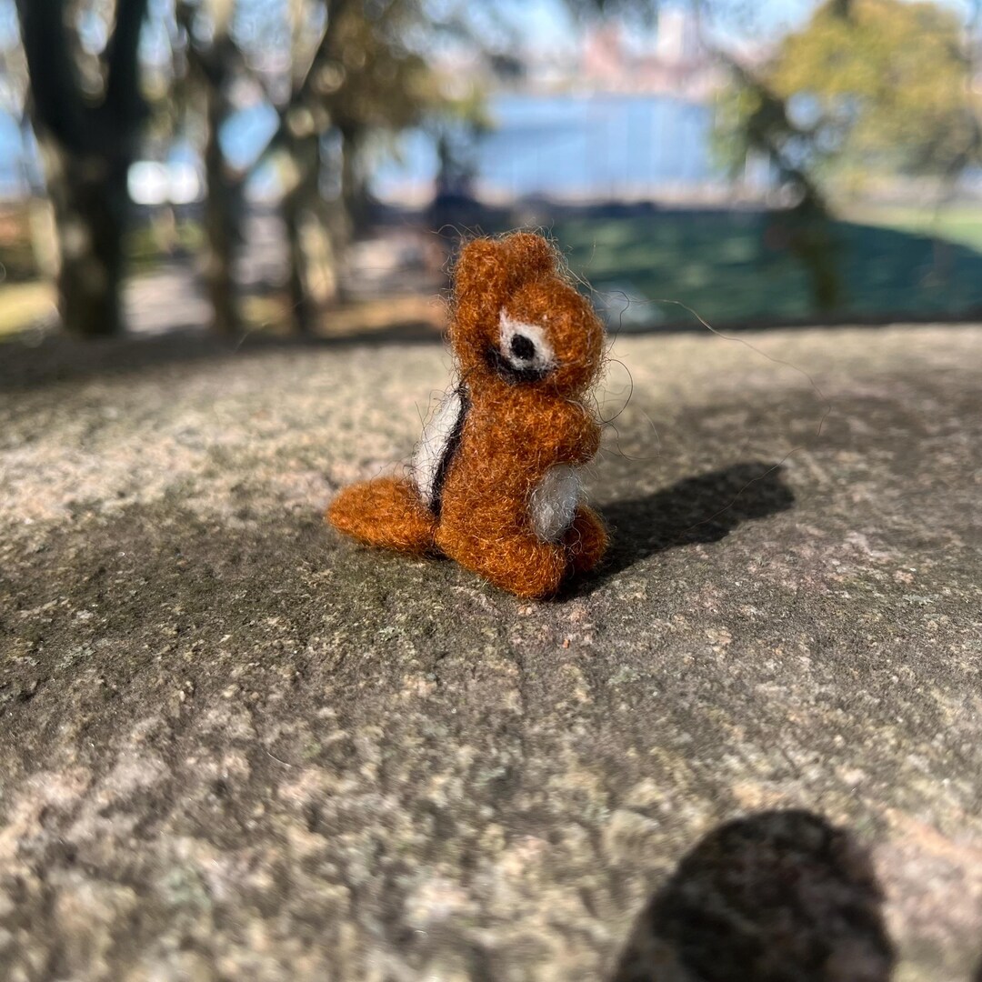 Needle Felted Wool Chipmunk Toy/decoration/gift - Etsy