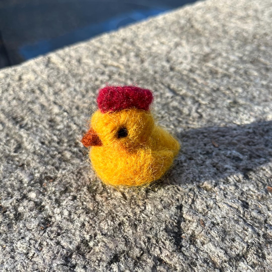 Needle Felted Wool Hen - Etsy