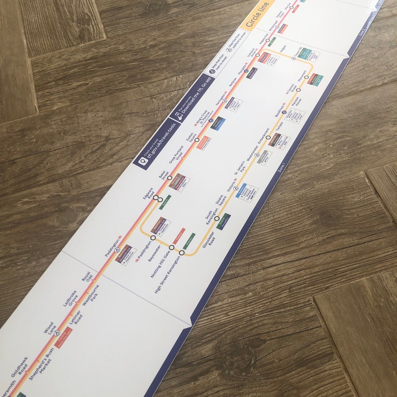 Tube Map - Etsy UK
