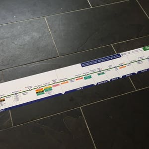 London Underground Original Print District Line Carriage Diagram Tube ...