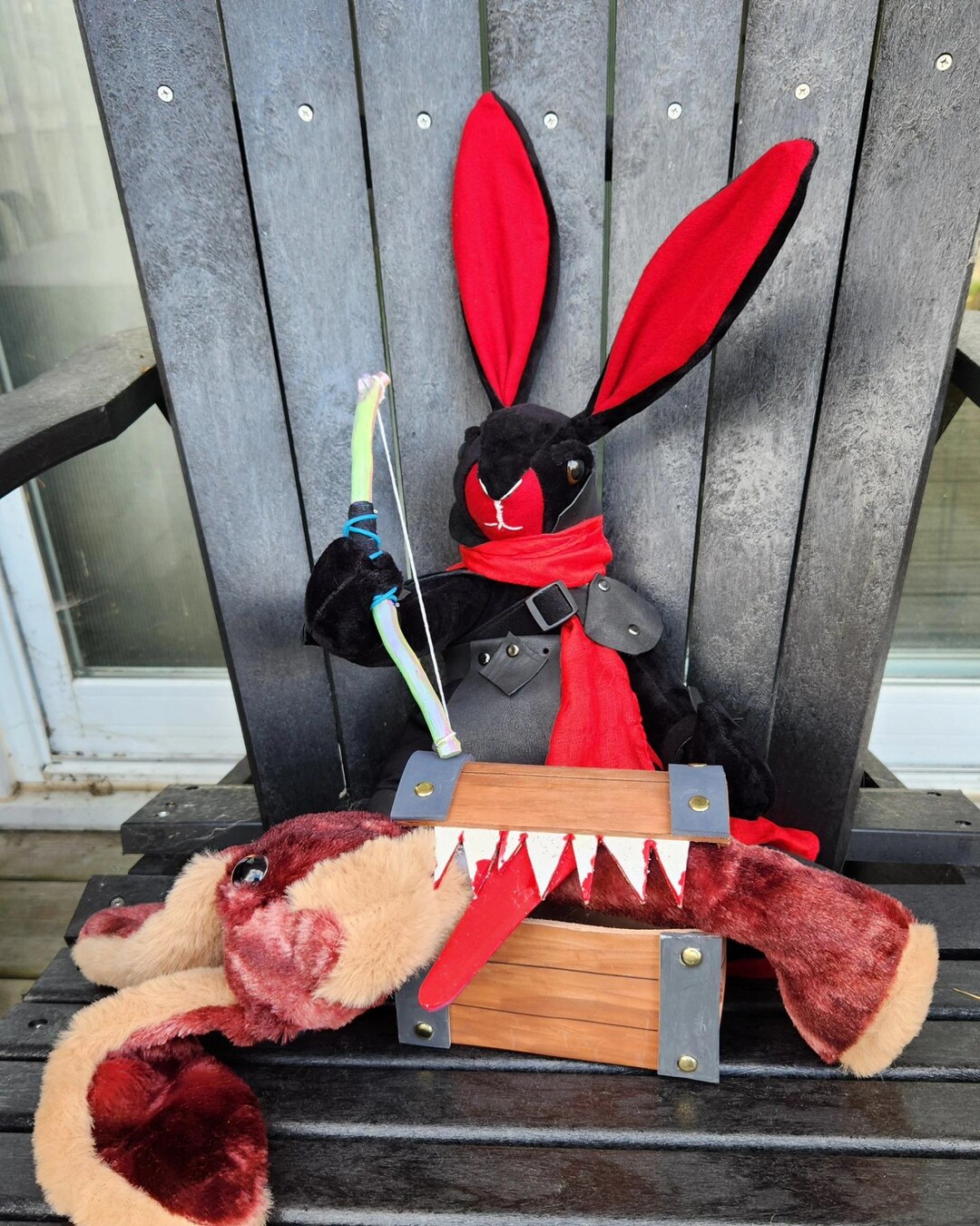 Stuffed Dnd Style Bunny Custom Order Unique Christmas Gift for Gamers ...