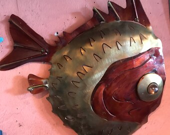 Metal fish | Etsy