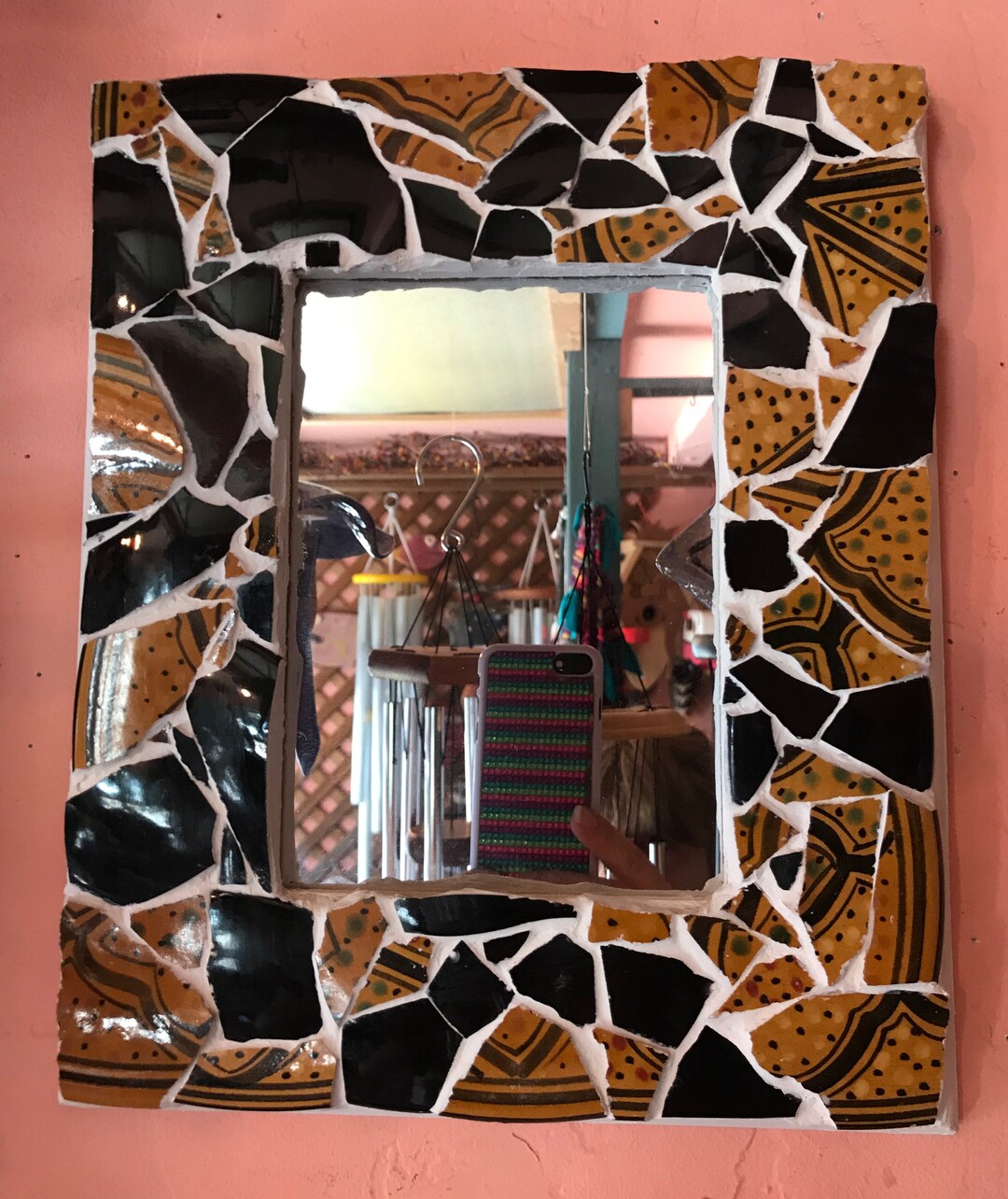 Mosaic Mirror - Etsy