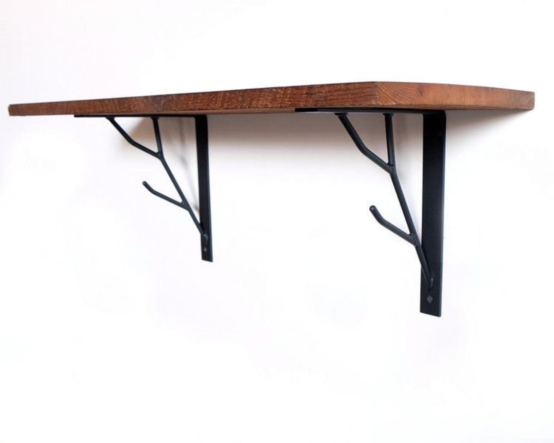 Tree Branch Shelf Brackets - Etsy