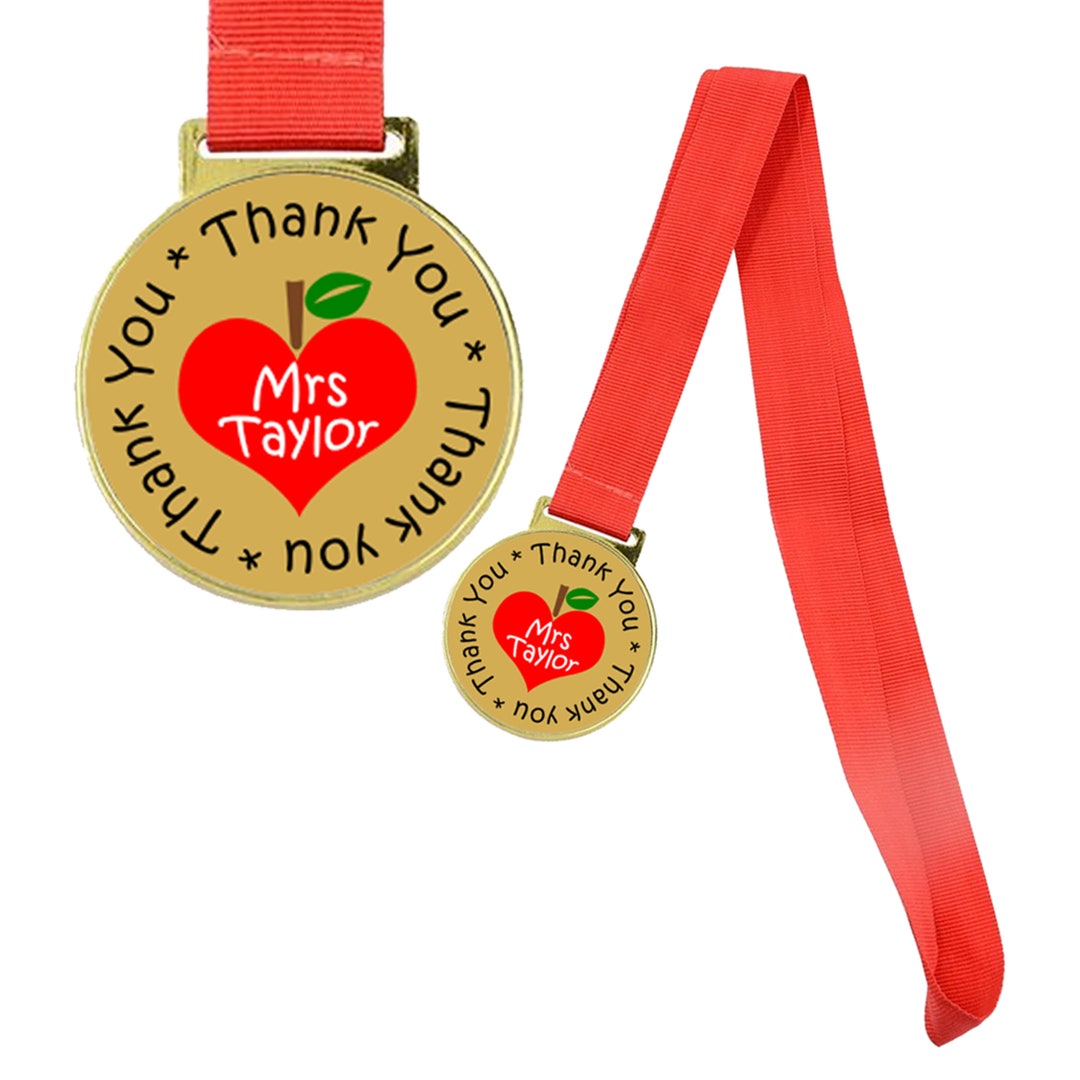 Teacher Gift Worlds Best Teacher Medal Best Teacher Award ...