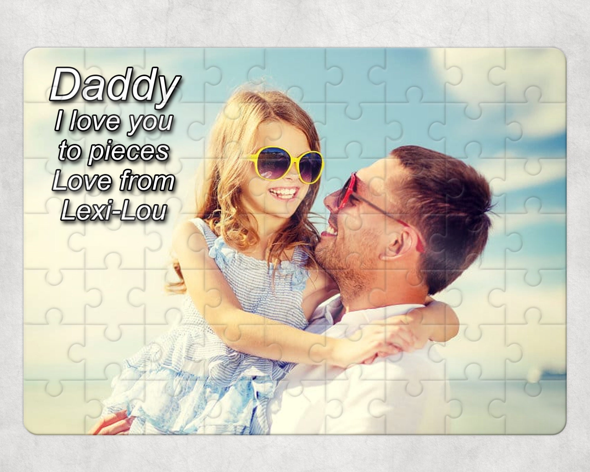 Personalised Father's Day Gift Jigsaw Puzzle Daddy 1st - Etsy New Zealand