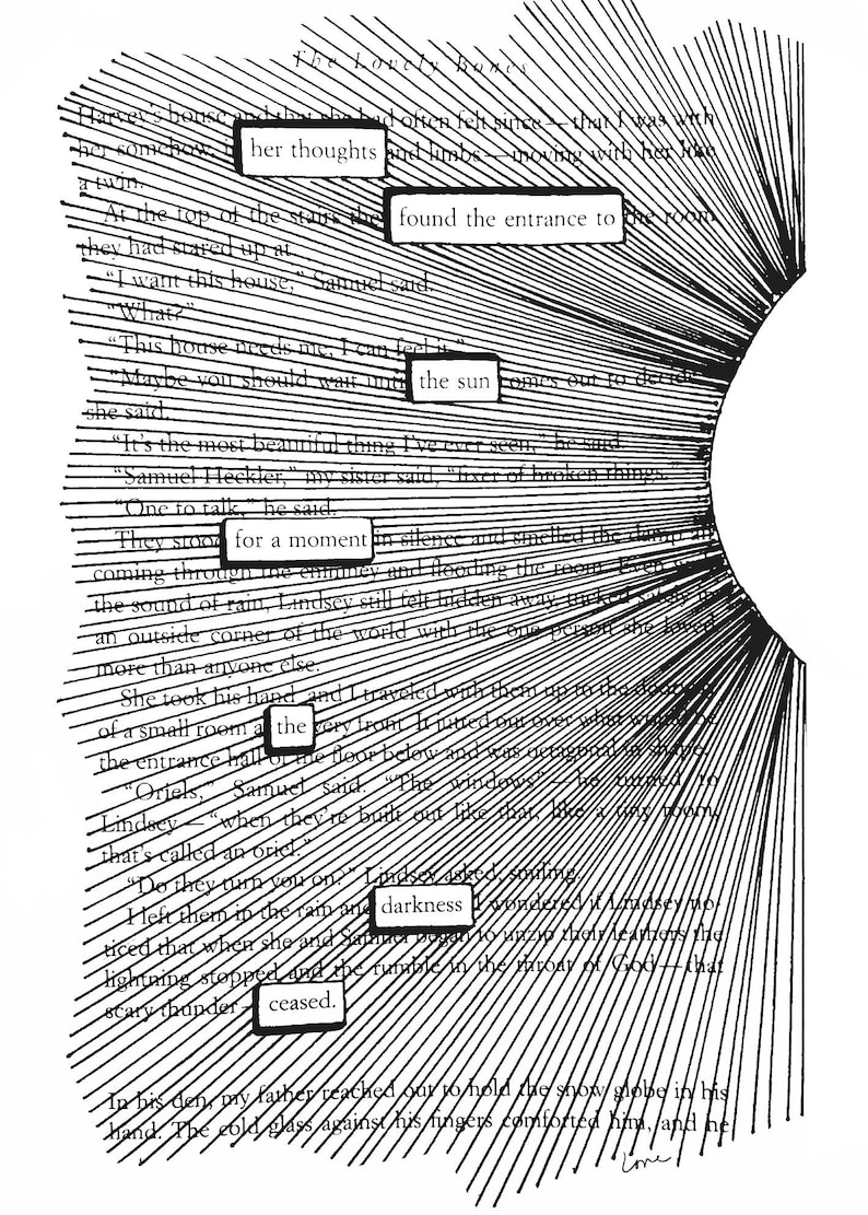 Entrance - Blackout Poetry - Digital Download - Etsy