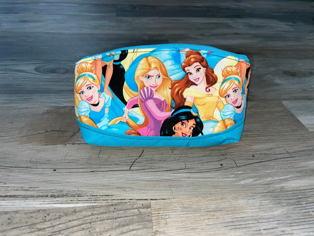 New Handmade Disney Princesses Zippered Pouch READY TO SHIP - Etsy