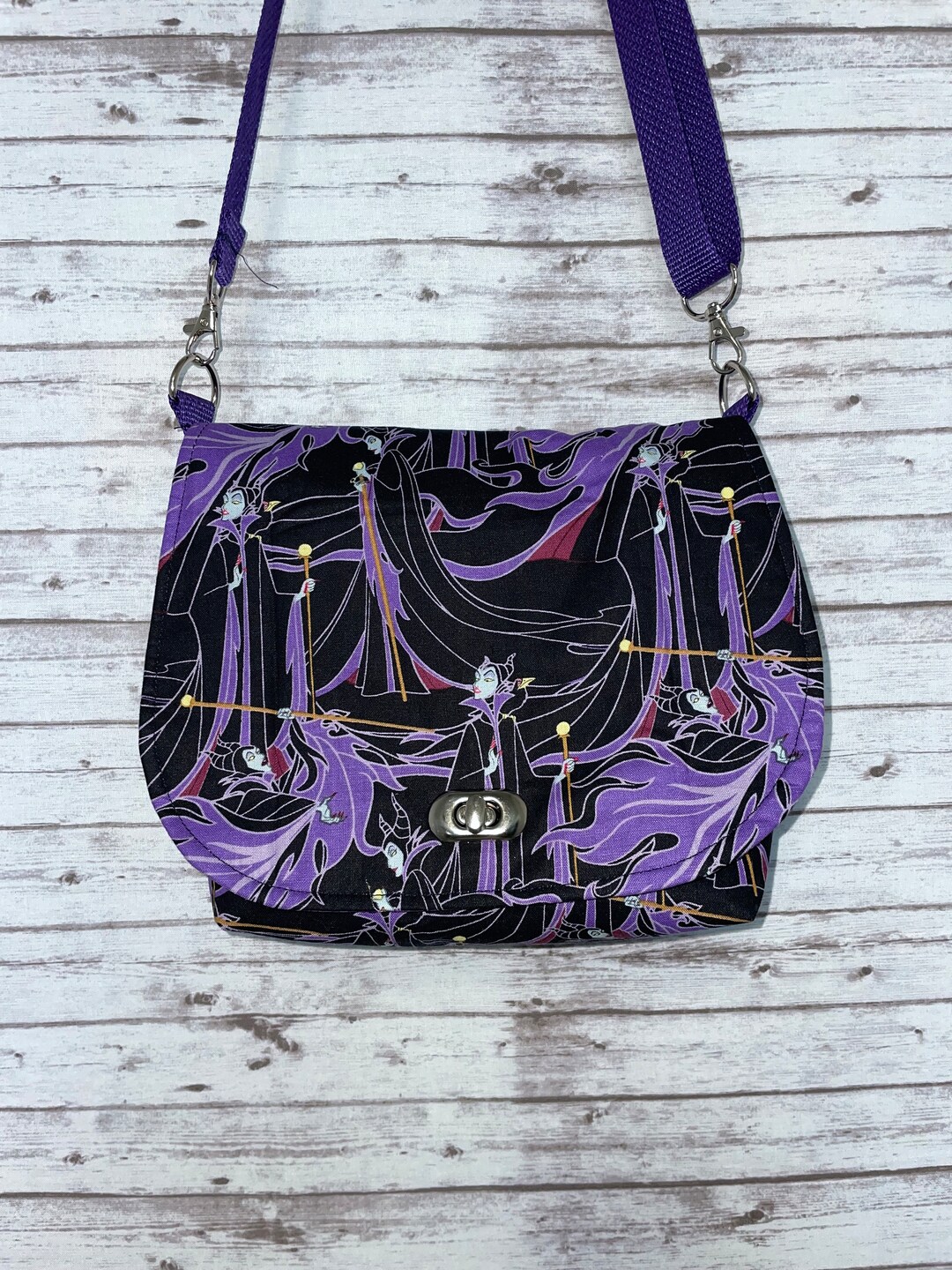 Sleeping Beauty Disney Maleficent Crossbody Purse Bag READY TO SHIP - Etsy