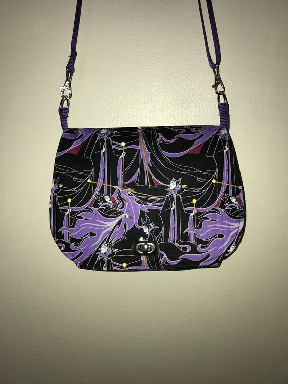 Sleeping Beauty Disney Maleficent Crossbody Purse Bag READY TO - Etsy