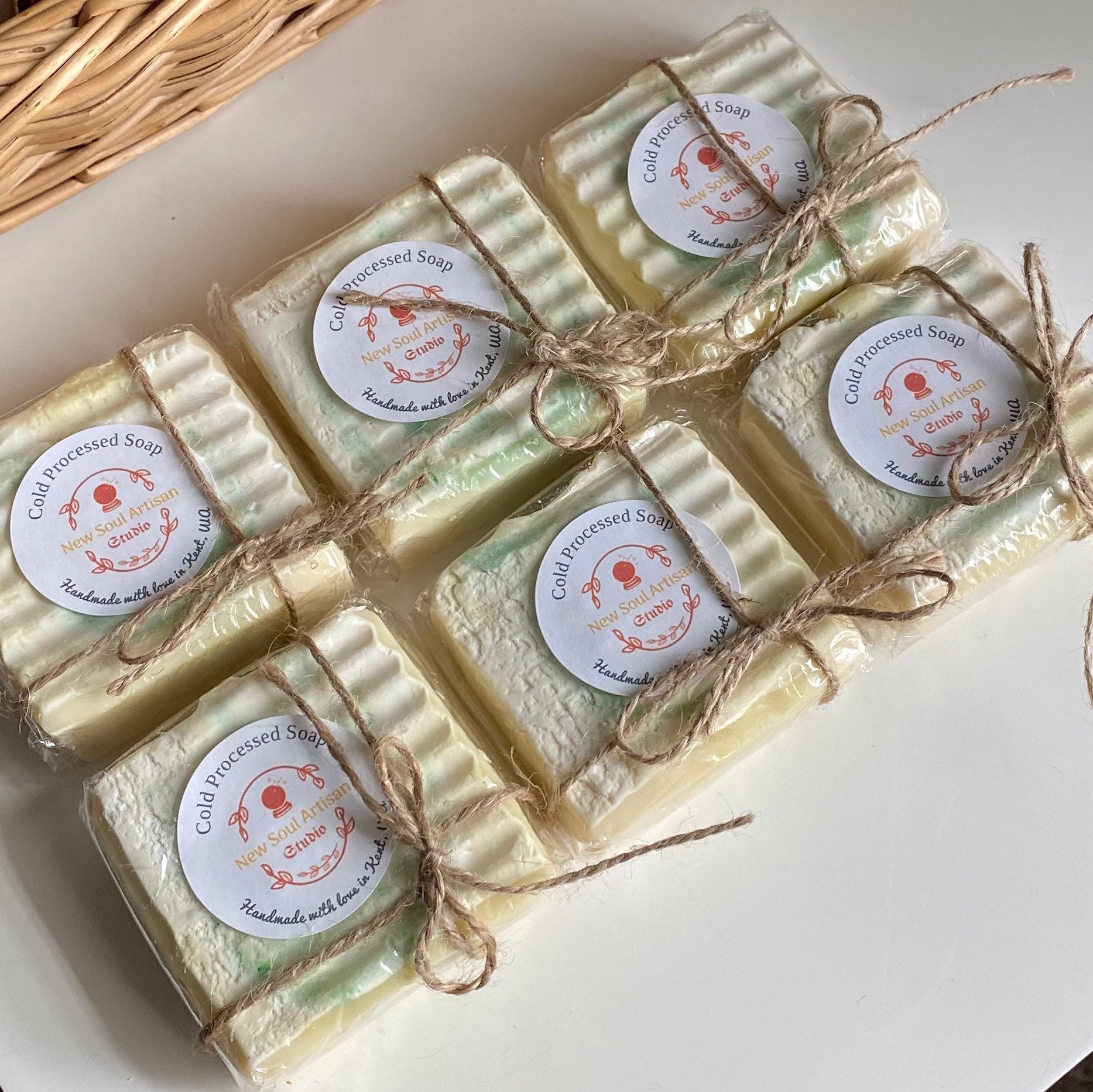 Hydrating Cold Processed Soaps Handmade Non Scented Bars | Etsy