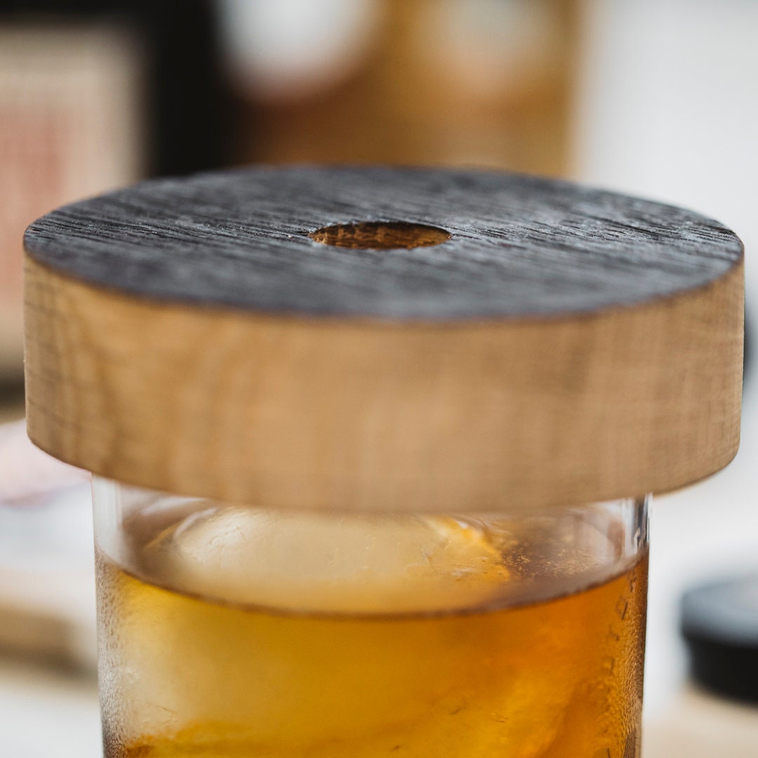 Bourbon Barrel Smoked Cocktail Smoker Puck Cocktail - Etsy
