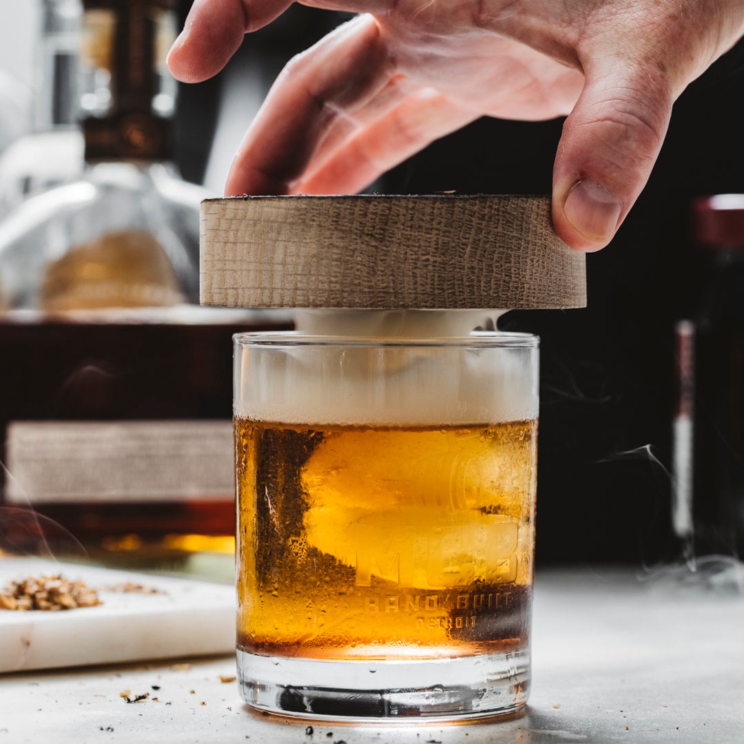 Bourbon Barrel Smoked Cocktail Smoker Puck Cocktail - Etsy