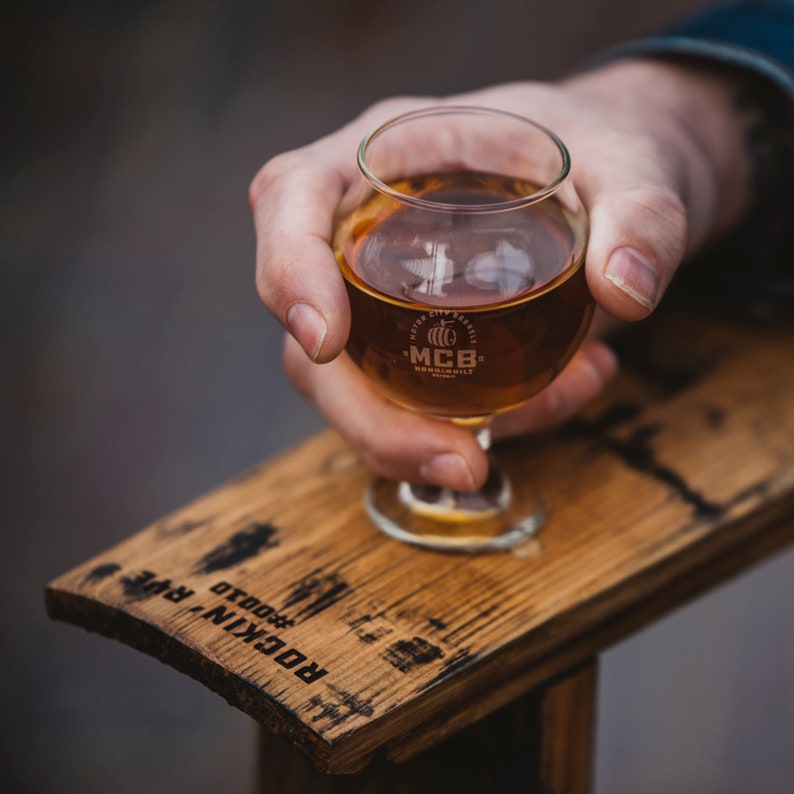 Rocking Chair Made From Whiskey Barrels Rocker is a Handmade - Etsy