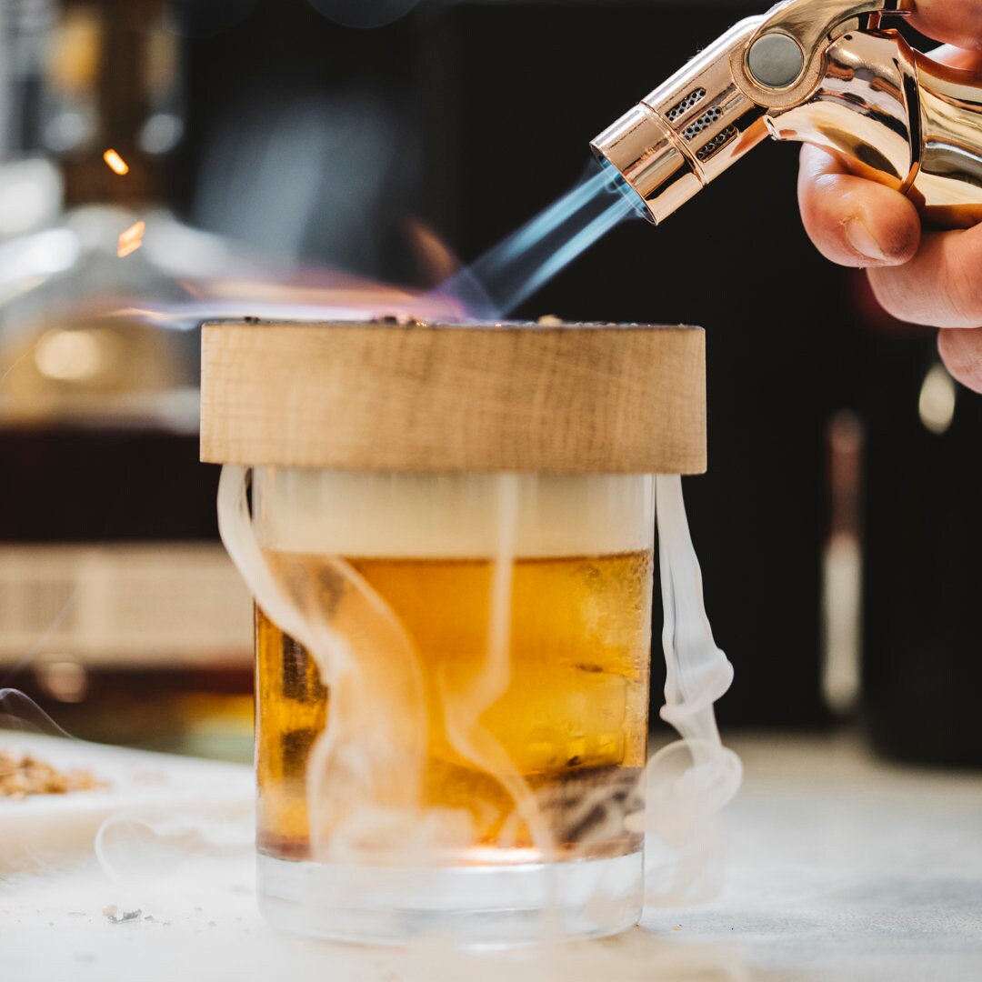 Bourbon Barrel Smoked Cocktail Smoker Puck Cocktail - Etsy