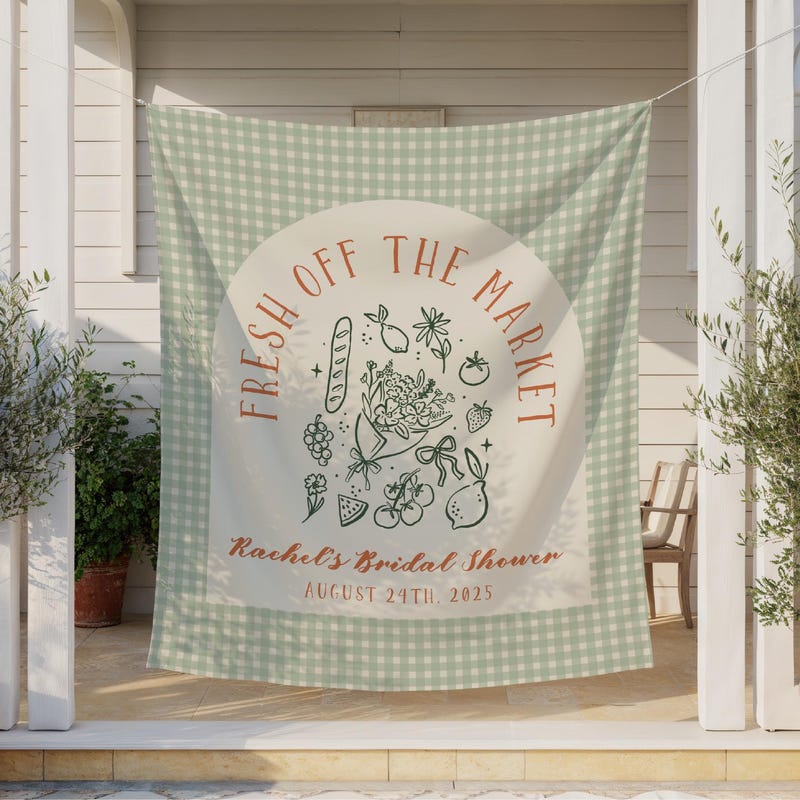 The Fresh Market Sign - Etsy