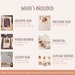 Fall First Birthday Template Bundle, Editable Templates for Autumn ...