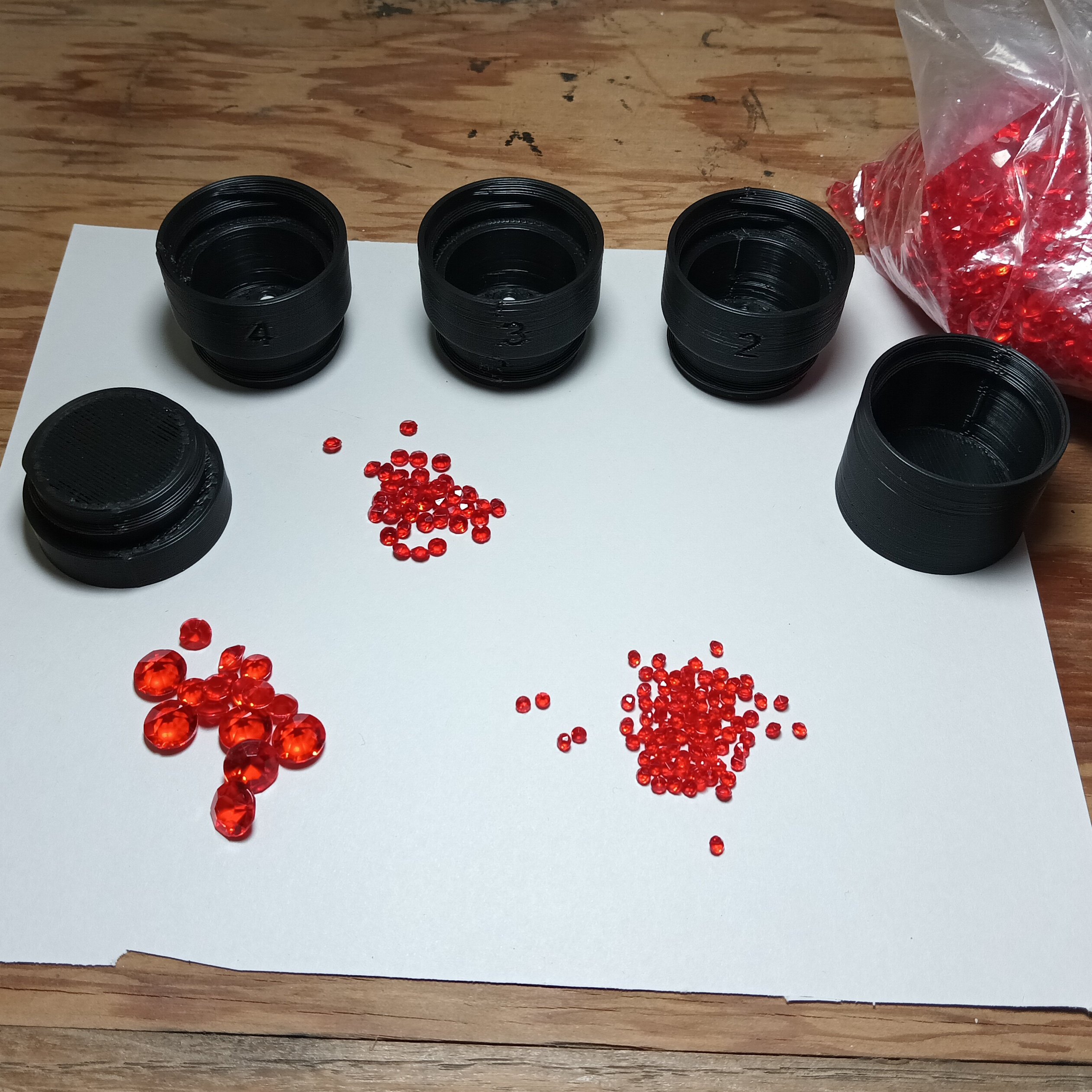 Rhinestone Sorter - Barrel Sorter for Beads, Rhinestones, Gemstones - Etsy