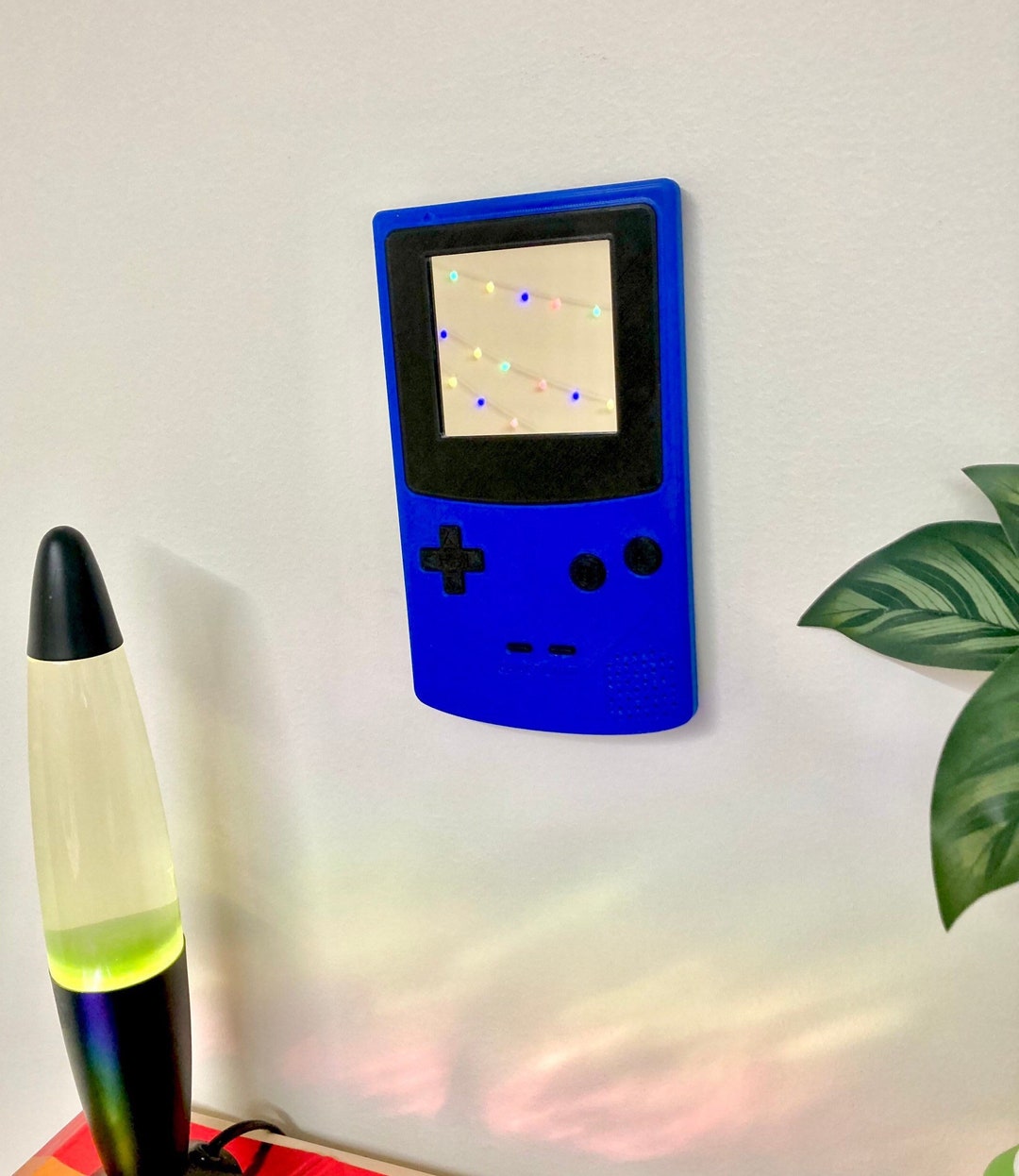 Handheld Retro Game Mirror Mini 3D Printed Hanging Home Decor Funky ...