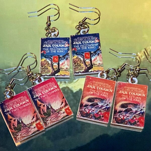 Mini Book Jewelry - Etsy