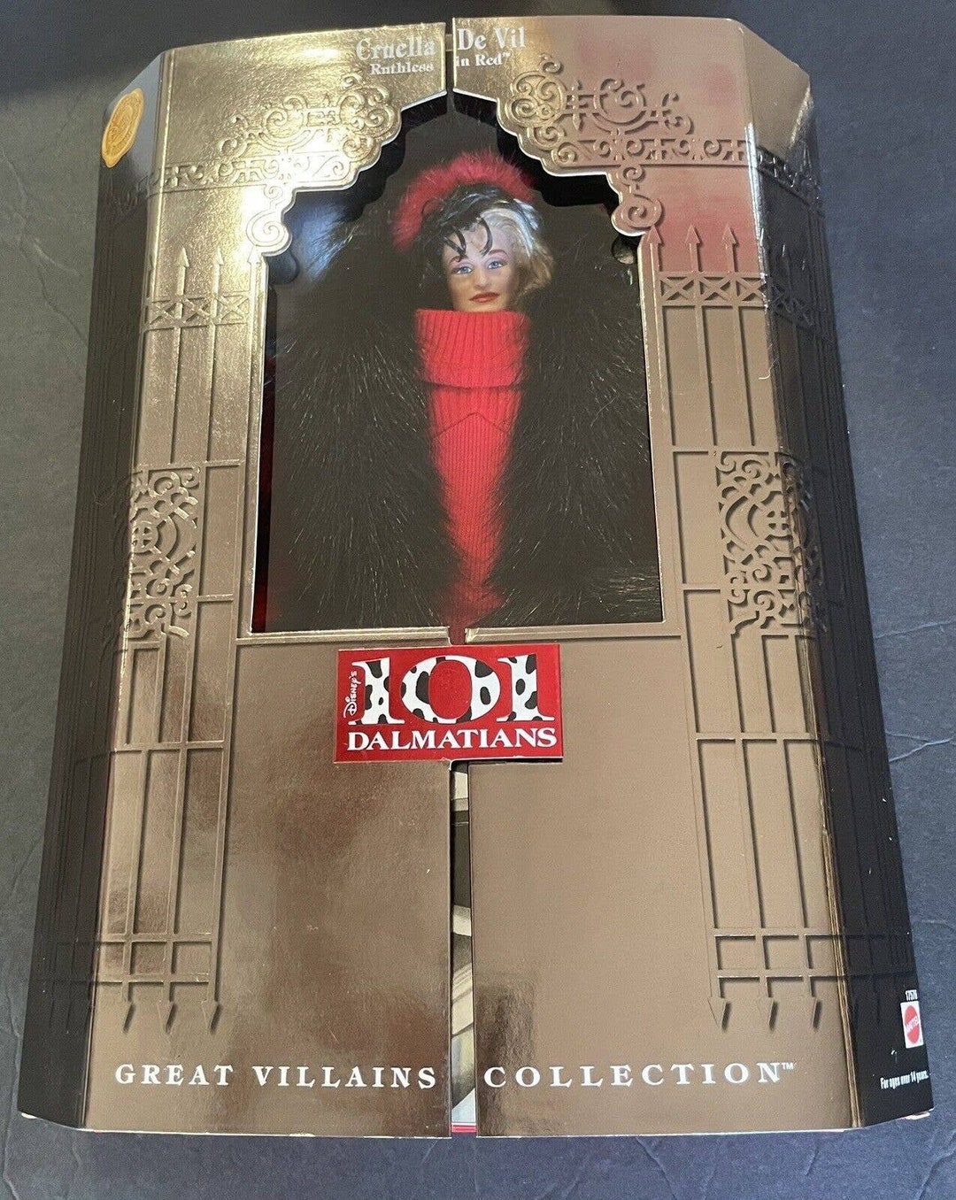 Barbie Cruella Devil 1997 Ruthless in Red Great Villains 101 - Etsy