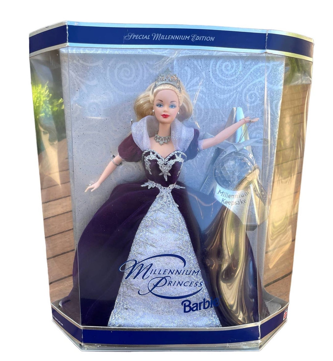 Happy Holidays Barbie Doll 1999 Mattel Special Millennium NRFB Vintage ...