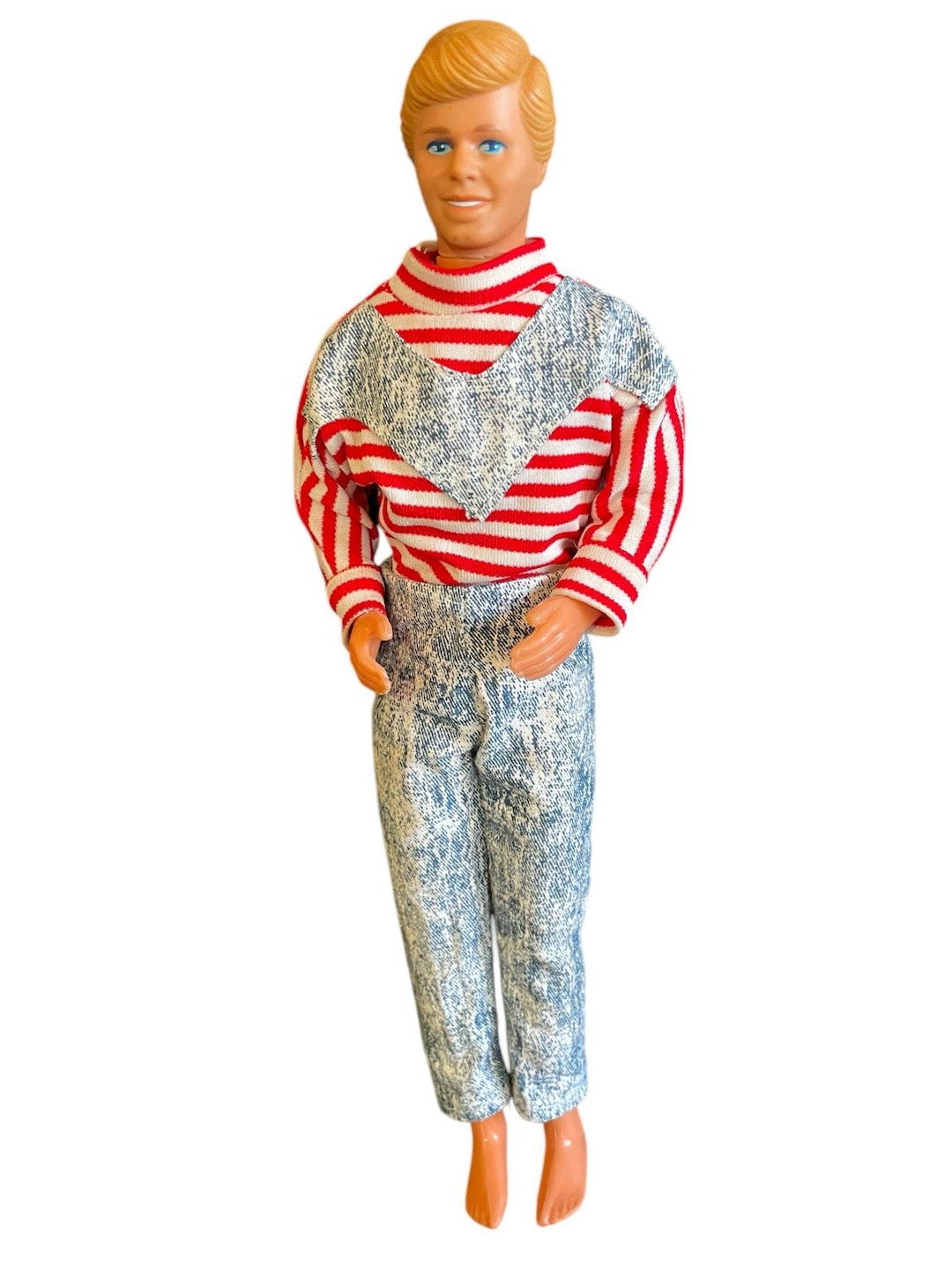 Vintage Mattel Ken Doll 1968 W/ Retro Outfit Light Complexion Good ...