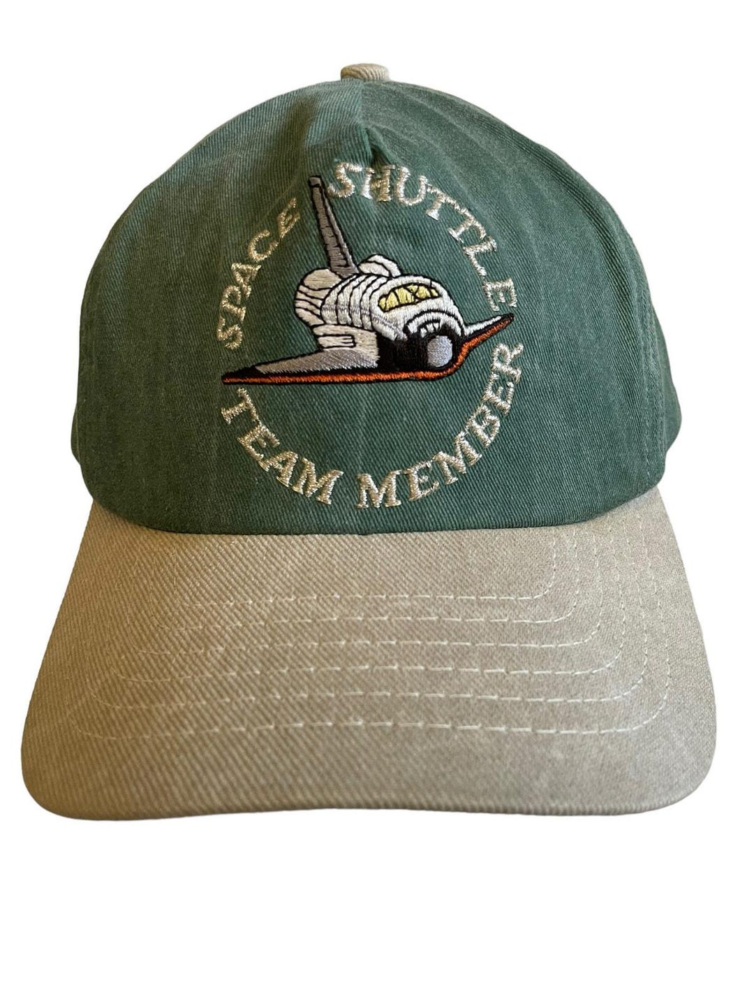 New Vintage 80's Space Shuttle Challenger Team Member Hat Cap NASA ...