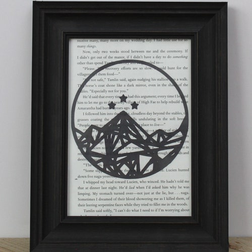 ACOTAR/ACOMAF/ACOWAR Night Court Symbol Color Book Page Art - Etsy