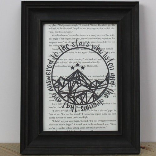 ACOMAF Printable Poster to the Stars Who Rhysand ACOWAR | Etsy