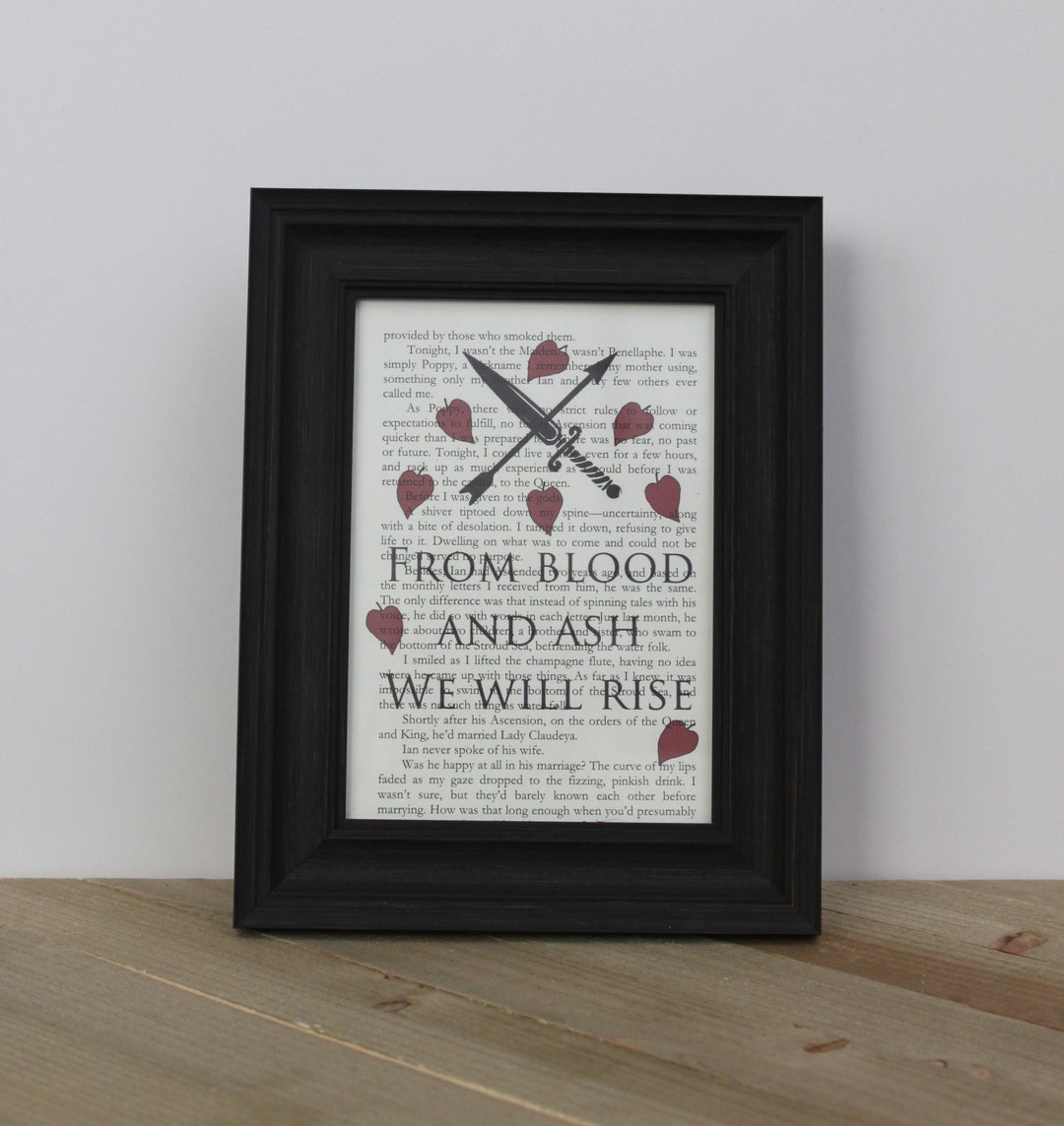 FBAA "we Will Rise" Book Page Quote Art Print/ Wall Art/ Unique Gifts ...