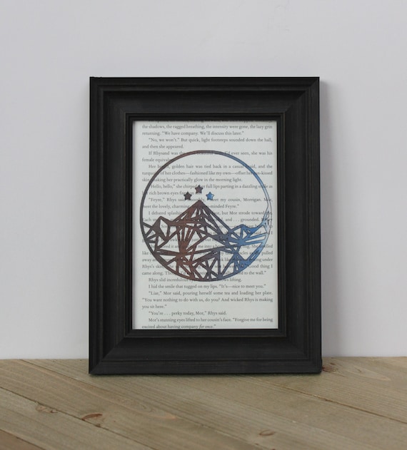 ACOTAR/ACOMAF/ACOWAR Night Court Symbol Color Book Page Art | Etsy