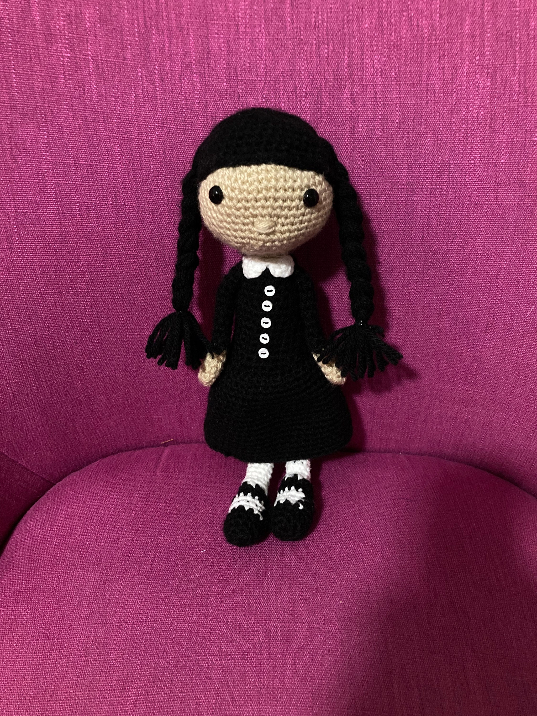 Wednesday Addams Headless Doll - Etsy