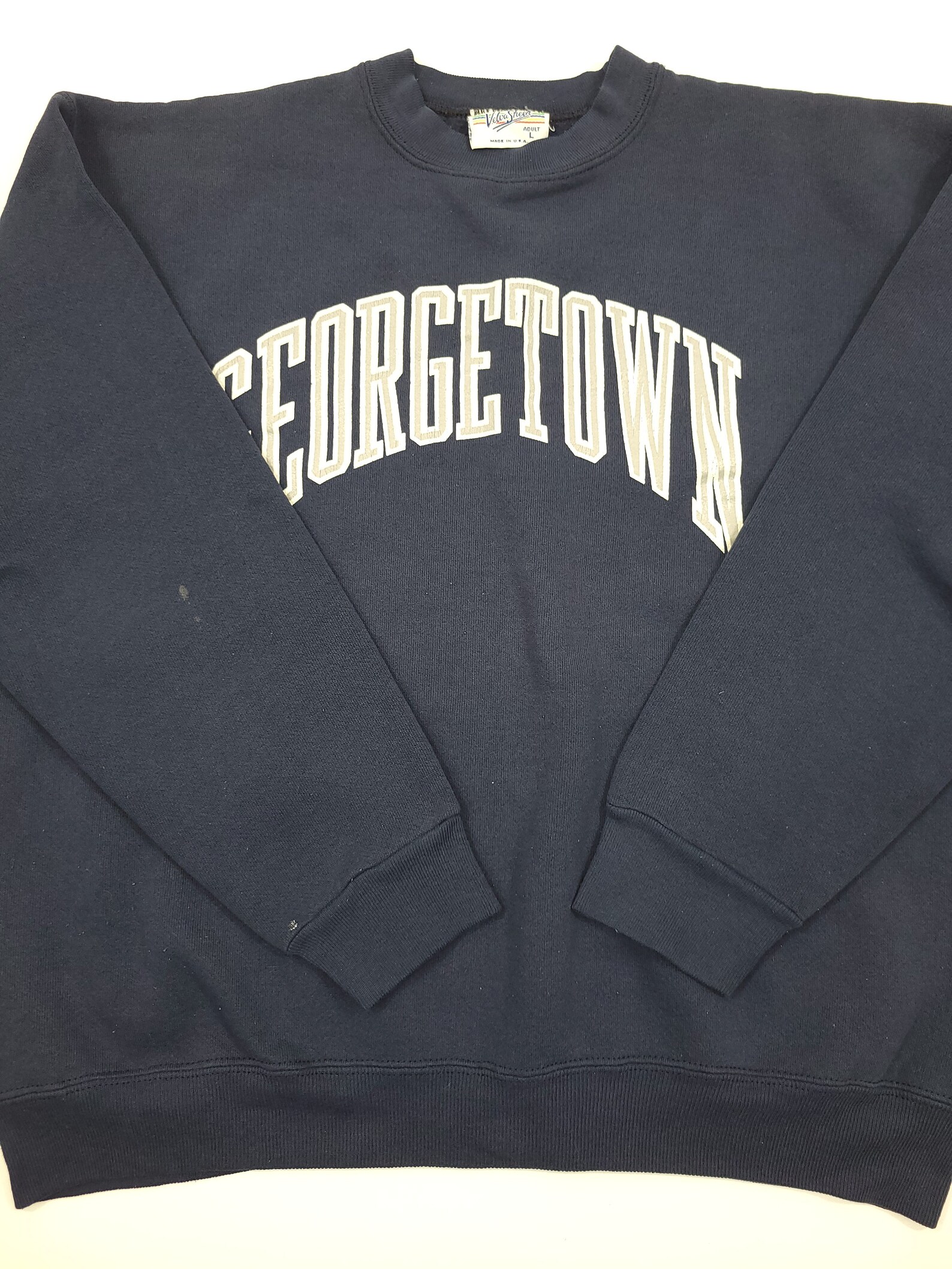 Vintage Georgetown Sweatshirt / 90s Streetwear / Georgetown Hoyas ...