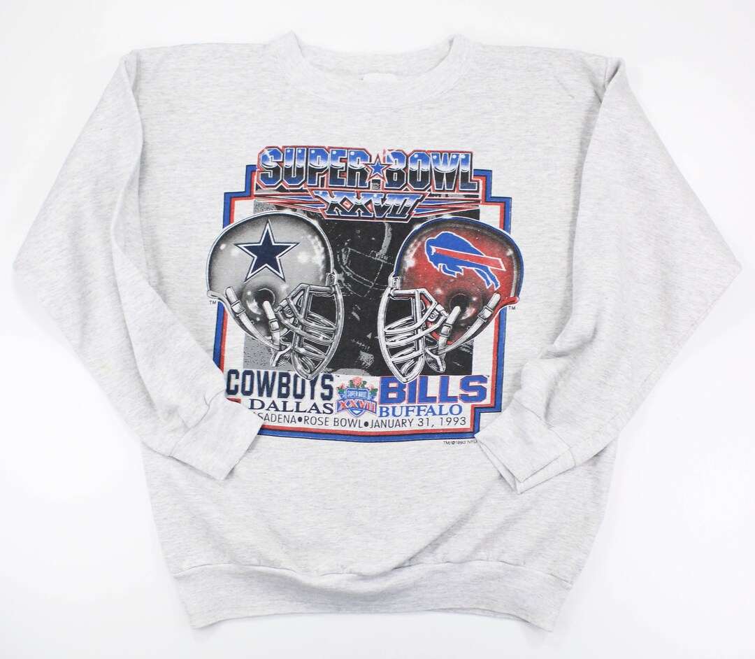 Vintage 1993 Superbowl Sweatshirt / Vintage NFL Sweater / Dallas ...
