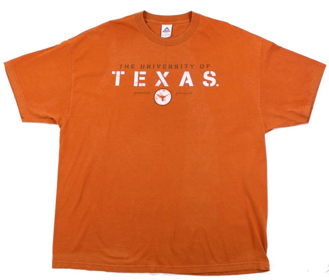 Vintage TEXAS U Longhorns University Tee Tshirt Varsity School ...