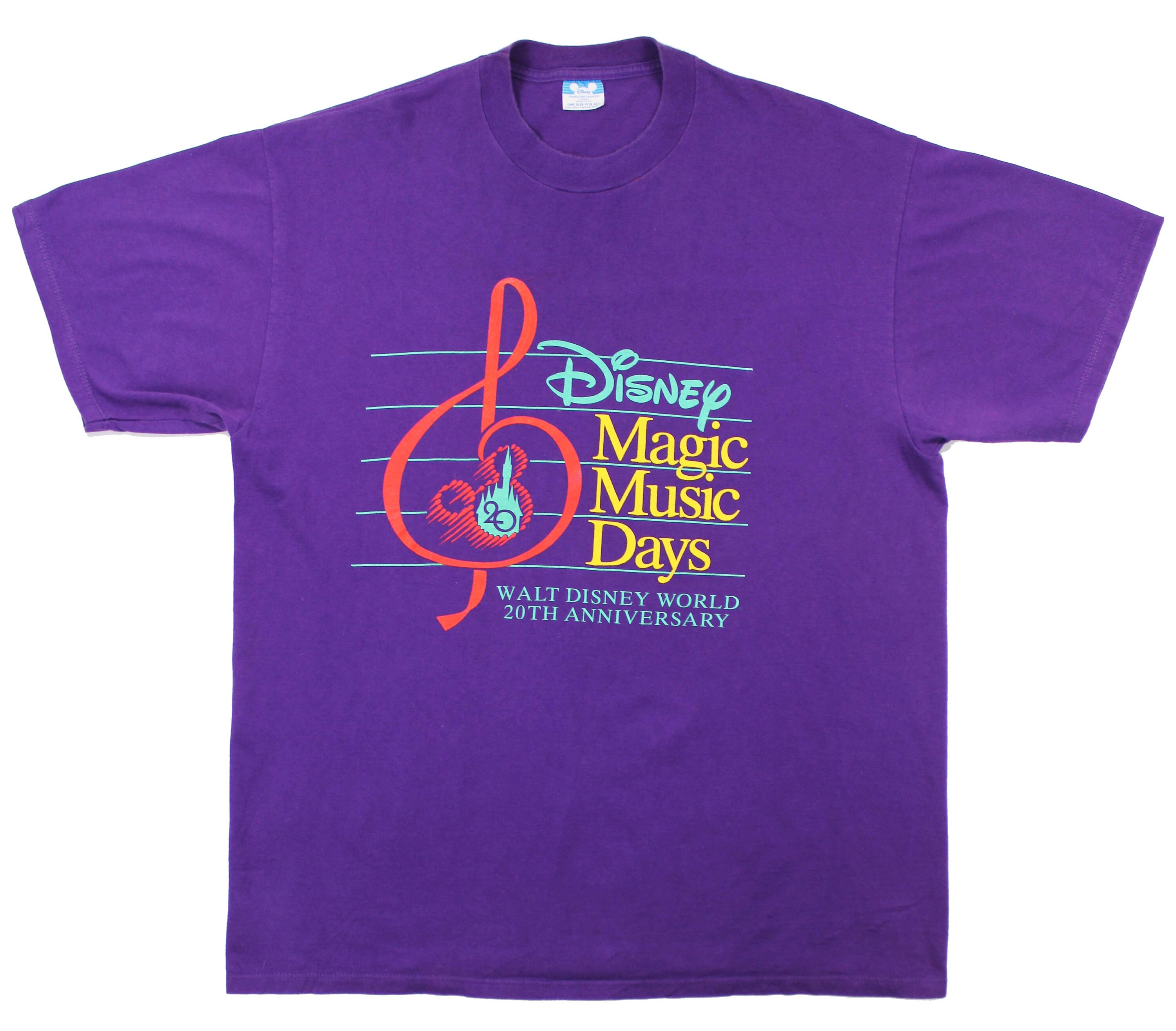 Vintage Disney Magic Music Days T Shirt / 90s Cartoon Shirt / Disney ...