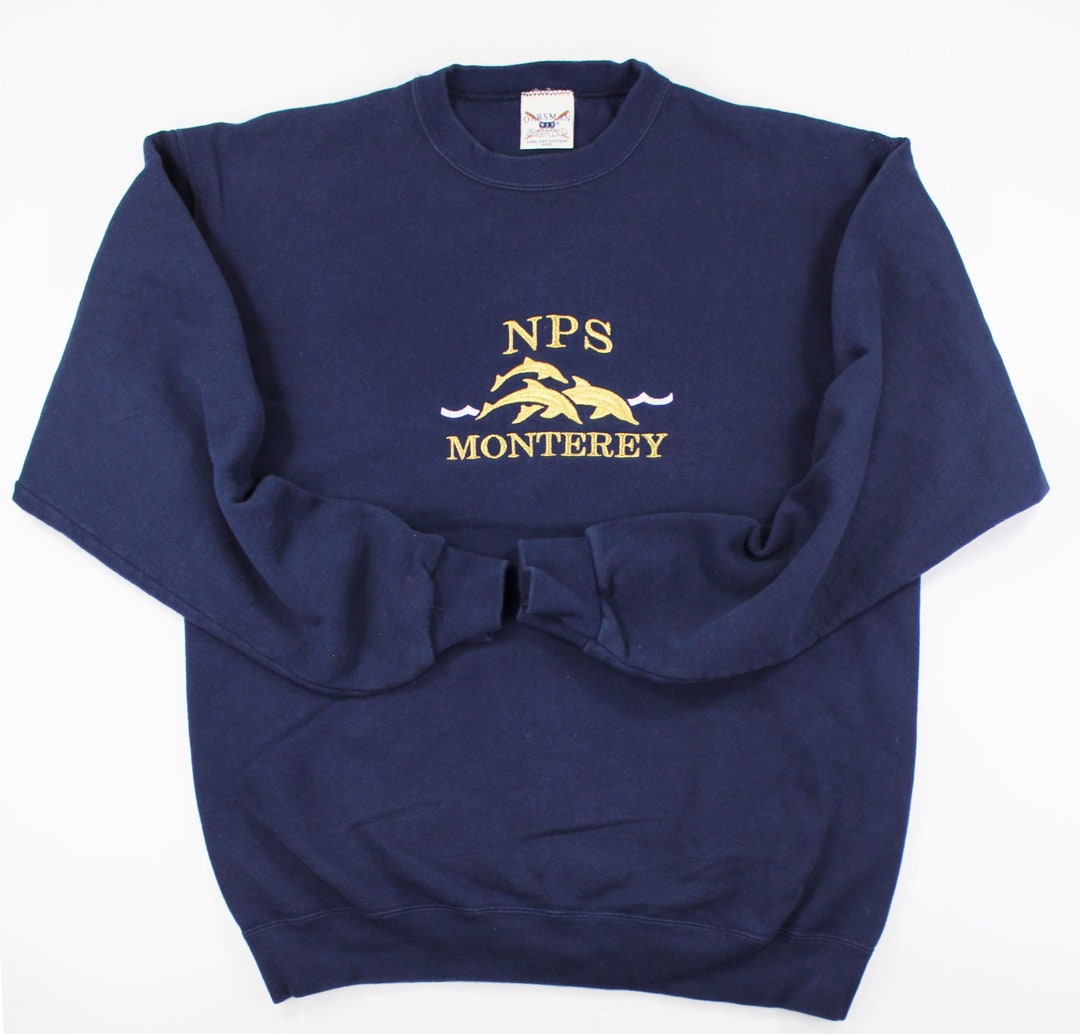 Vintage NPS Monterey Sweatshirt / Vintage Military / U.S. Navy / U.S.A ...