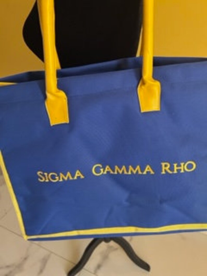 Sigma Gamma Rho Embroidered Multi-functional Tote Bag - Etsy