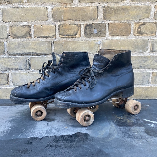 Antique Roller Skate - Etsy
