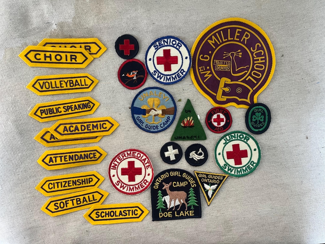 Collection of Vintage Girl Guide Patches - Etsy