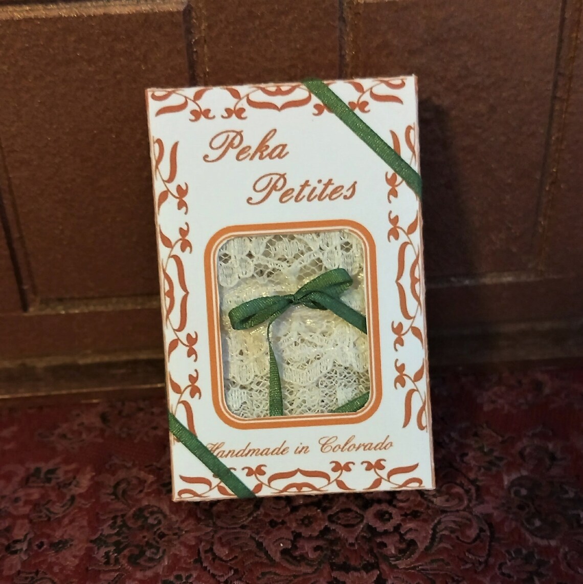 Miniature Lace & Silk Nightgowns in a fashions by Peka Box With Tissue ...