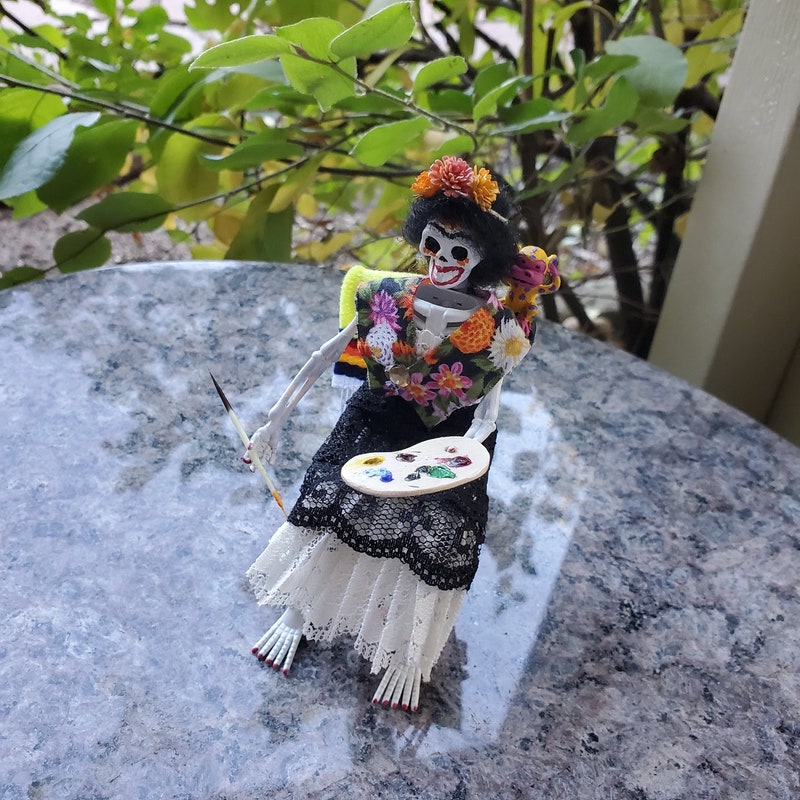 Frida Skeleton - Etsy