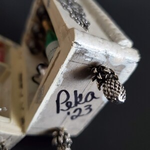 Miniature Mini Bar Steampunk Nautical Style Up-scaled Chest Dollhouse ...