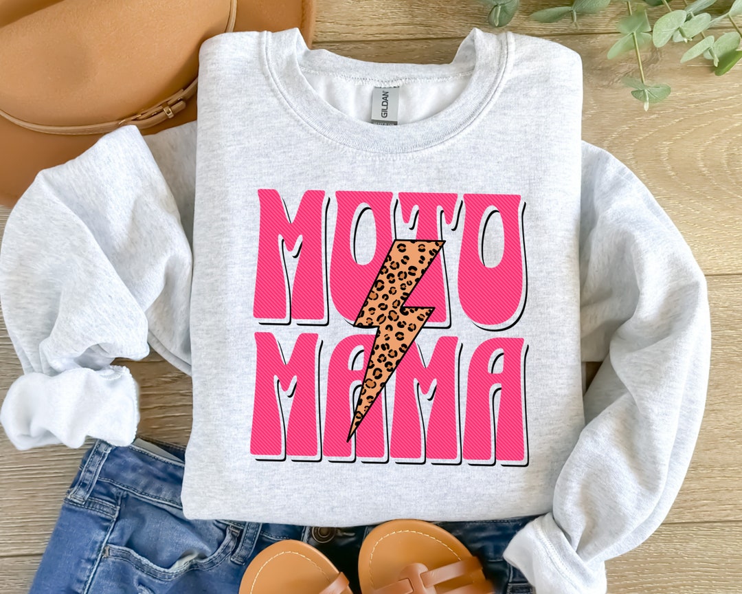 Moto Mom Sweatshirt, Mom Sweatshirt, Motocross Crewneck, Racing ...