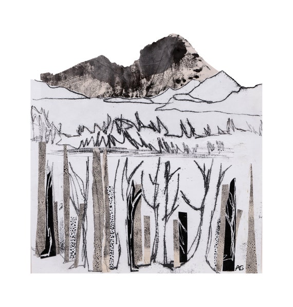 Highlands A4 Print Scotland Landscape | Etsy UK