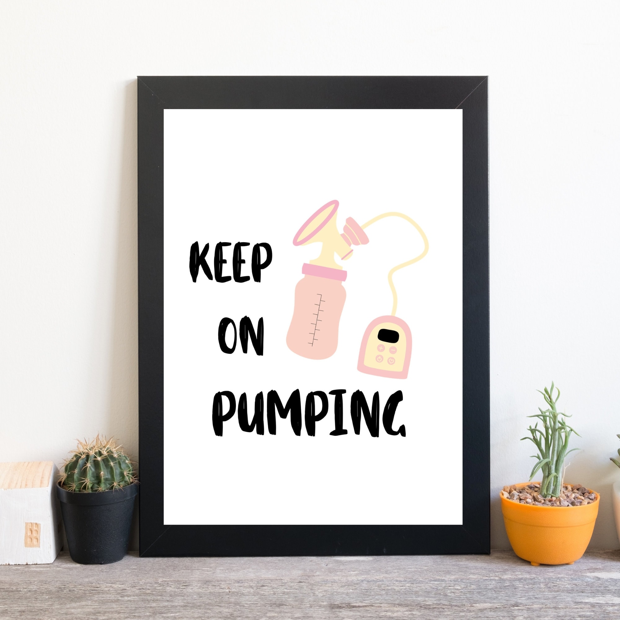 Keep on Pumping Digital Download Printable, Exclusively Pumping ...