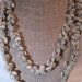 Boho Trochus Shell Necklace: 44" Beach Style Snail Shell Cluster - Etsy