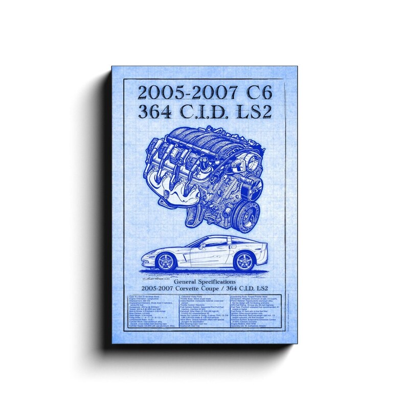 2006 C6 Corvette Poster - Etsy