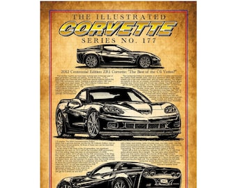 Corvette C6 Zr1 Poster - Etsy